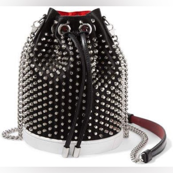 Christian Louboutin | Bags | Christian Louboutin Marie Jane Bucket Bag ...